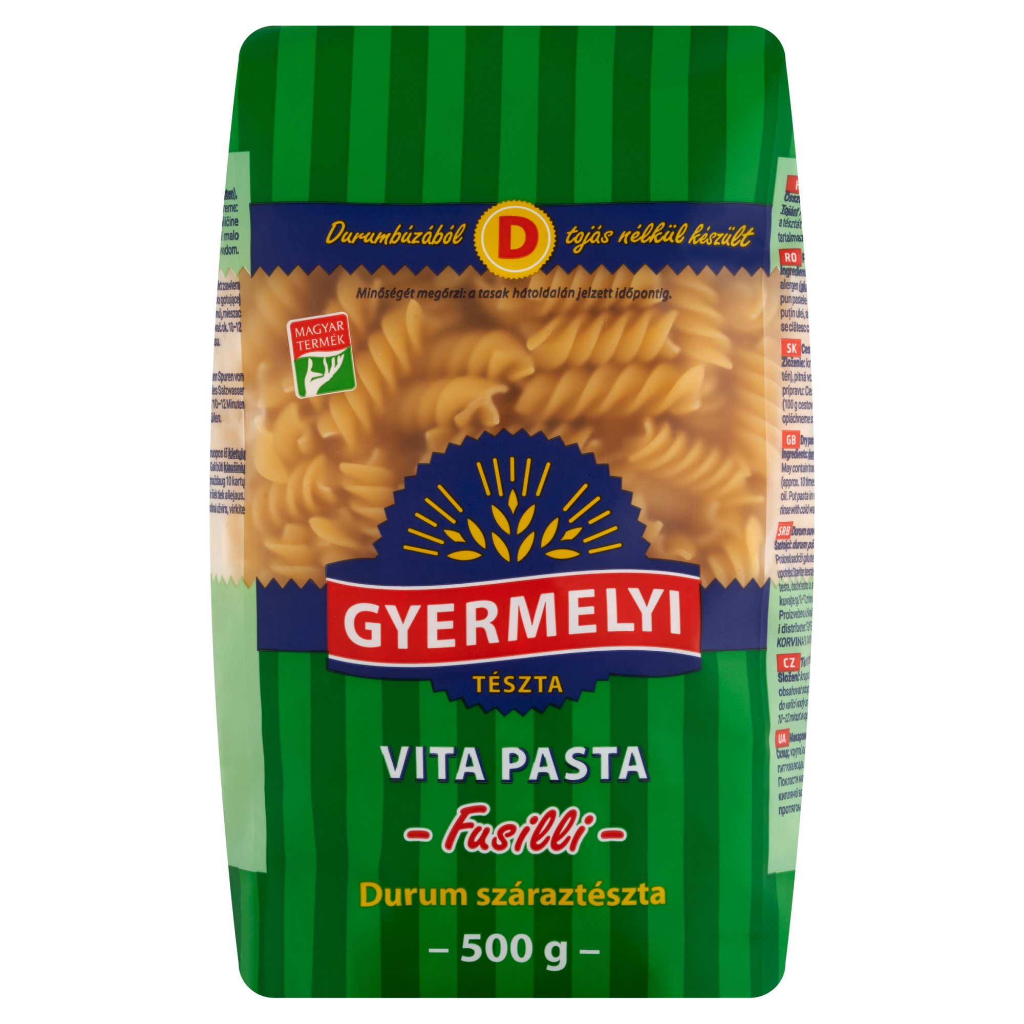 Find all the promotions on the product Tészta,durum orsó - Gyermelyi ...