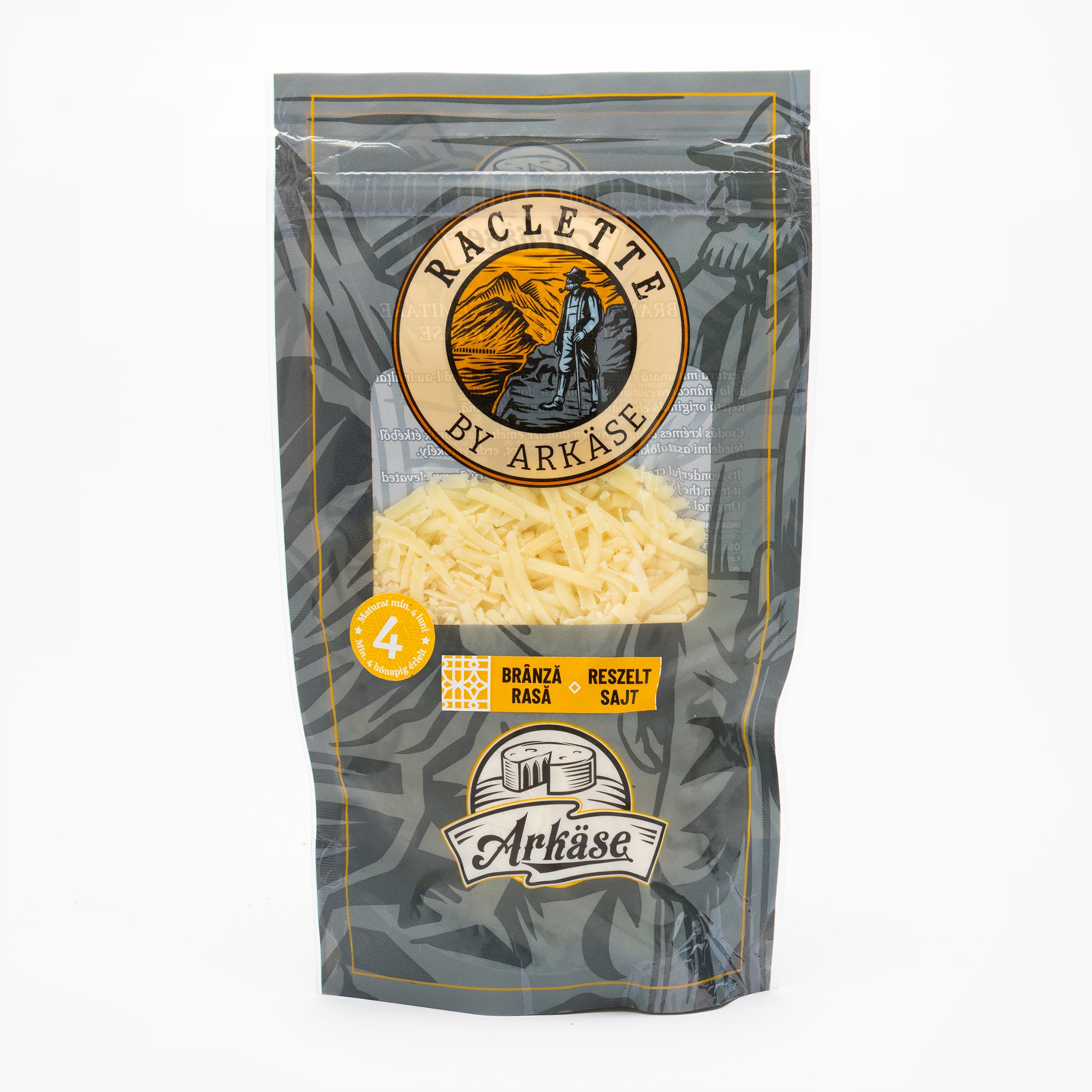 Find all the promotions on the product Branza rasa raclette ambalata ...